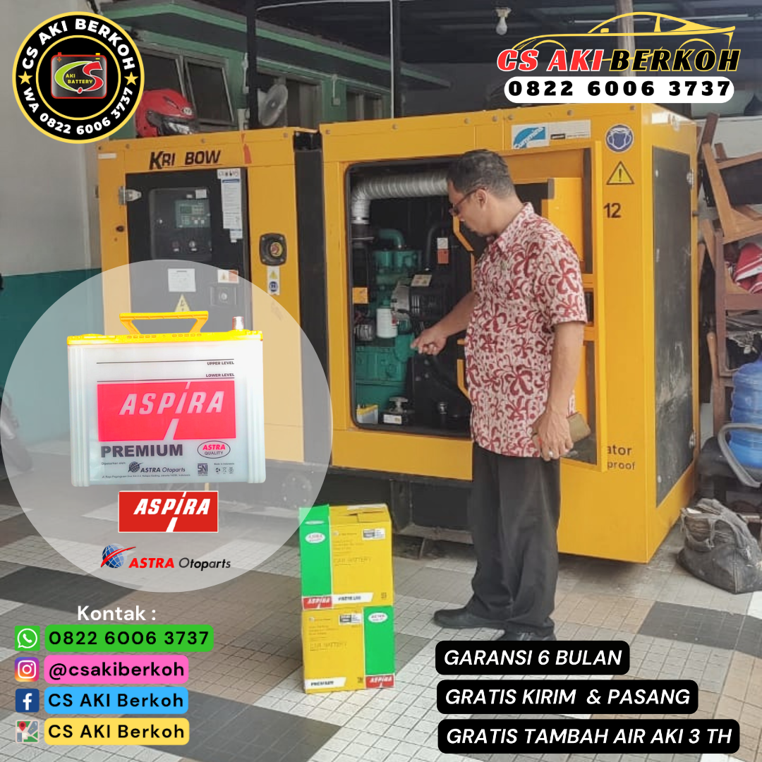 Aki Genset - Cs Aki Berkoh Purwokerto